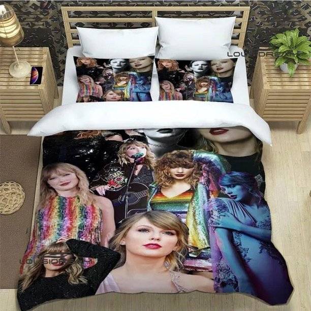 Singer Taylor-Swift Ensembles de Literie Motif Ensemble de Fournitures ...