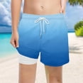 Big Boy Swimsuit With Prints Beach Shorts For Kids Pool Party Water ...