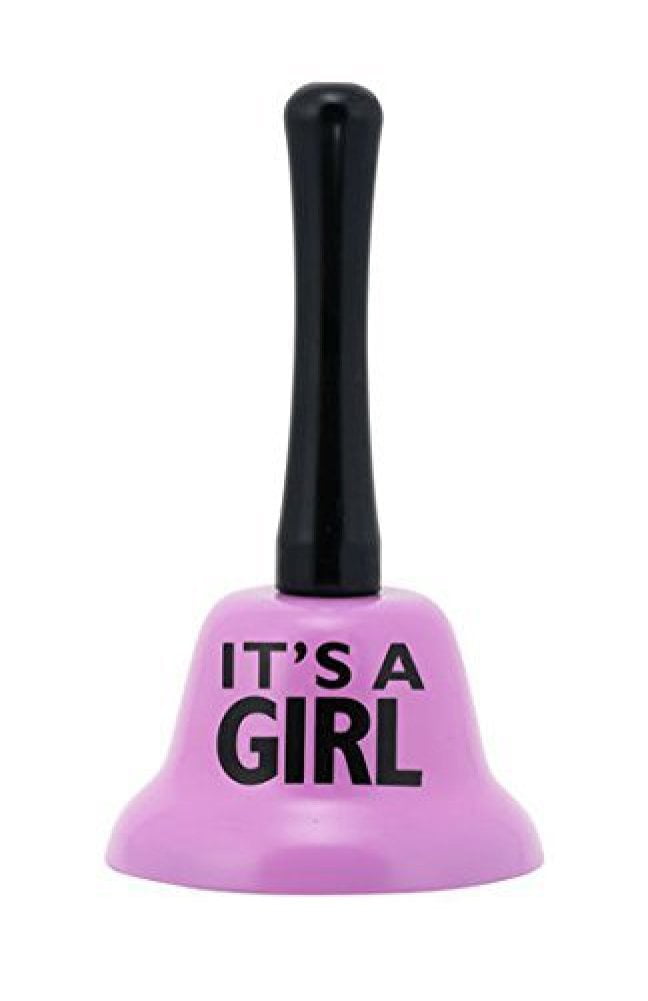 It's a Girl Kray-zee Bells 5-inch Novelty Bell By About Face Designs ...