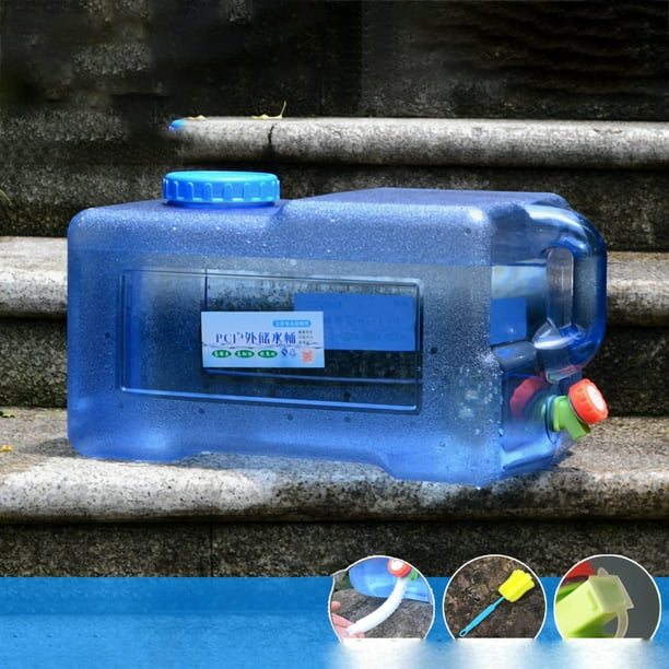 Plastic Water Storage Bucket,PC Pure Water Bucket Outdoor Water Bottle ...