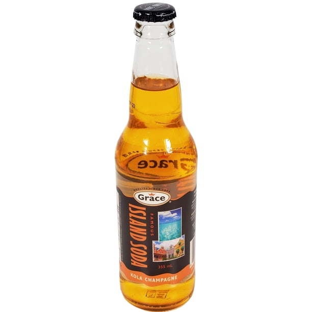 Grace Island Soda Kola Champagne, 355ml Pack of 12 - Walmart.ca