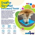 SodaPup Purple Bones & Green Jigsaw eMat Bundle – Durable Lick Mat ...