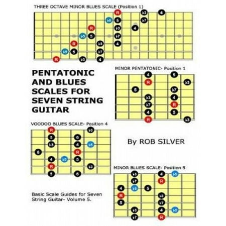 Pentatonic and Blues Scales for Seven String Guitar | Walmart Canada