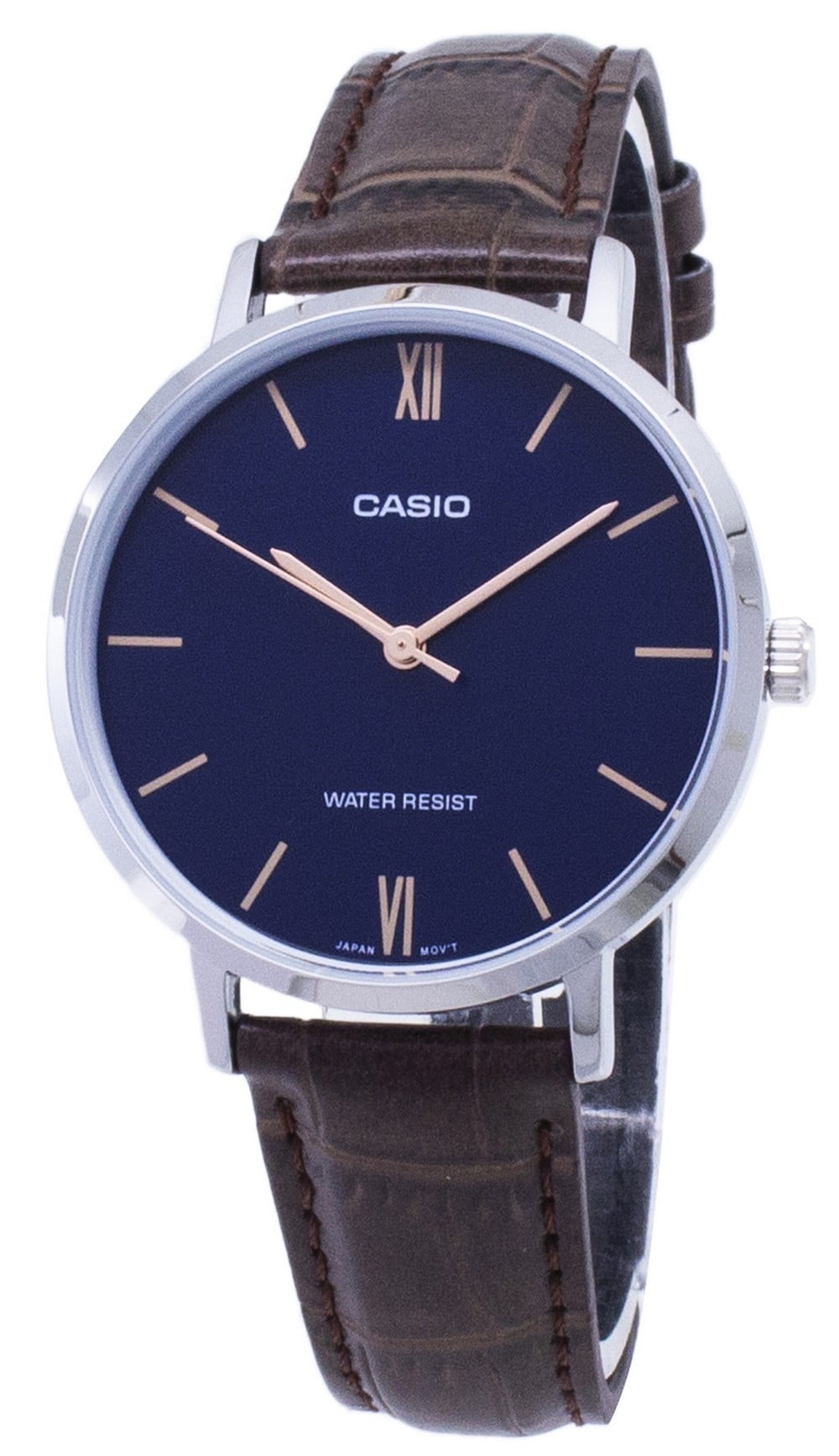 Casio Quartz LTP-VT01L-2B LTPVT01L-2B Analog Womens Watch - Walmart.com