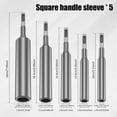 5Pcs Ground Rod Driver 8/10/12/16/20mm Professional SDS Plus Ground Rod ...