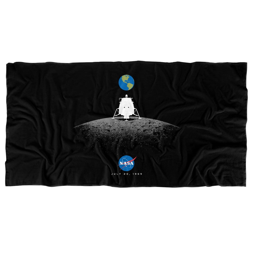 NASA Moon Landing Simple Officially Licensed Beach Towel 30' X 60 ...
