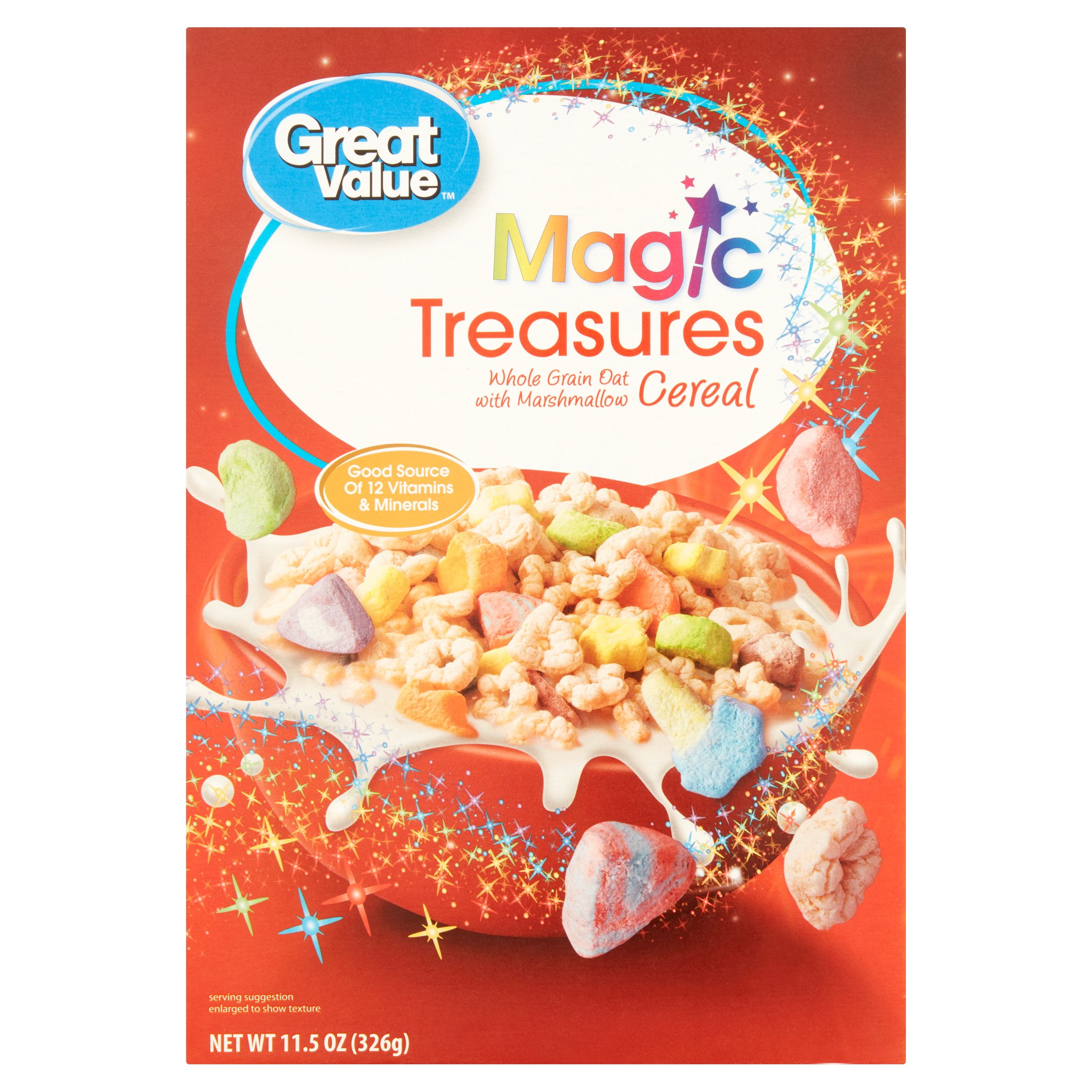 Great Value Magic Treasures Cereal, 11. 5 oz - Walmart.com - Walmart.com
