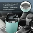 Elite Cuisine EHC152 Personal Coffee Maker with Travel Mug, Mint ...