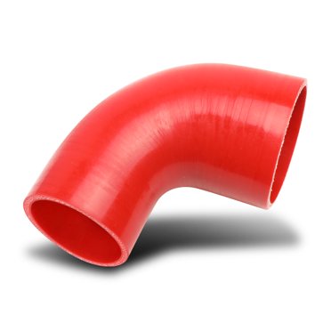 3.5" 89mm Air Intake Intercooler Rubber Coupler With Clamps RED ...