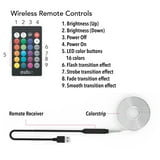 Eubie Colorstrip LED Lights, 16’ USB-Powered LED Multi Color Strip ...