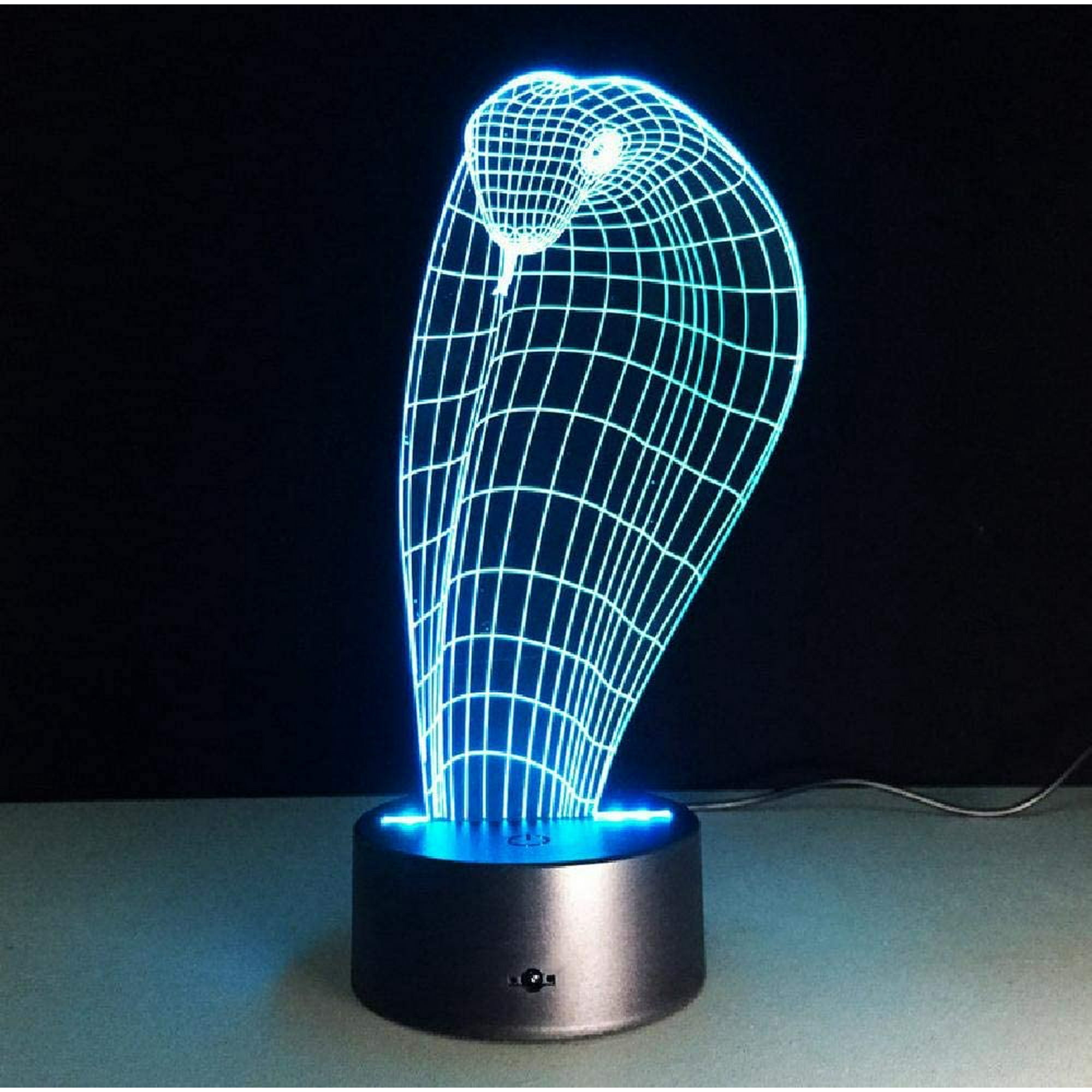 Click here for Fybto Snake 3d Led Lamp Cobra Night Light Lamp Ill... prices