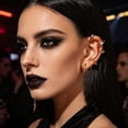 DESIGNICE Punk Devil Ear Cuff Earring-Vintage Dragon Claw Gothic ...