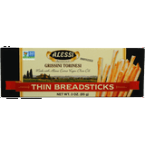 Alessi Thin Italian Breadsticks, Made with Extra Virgin Olive Oil ...