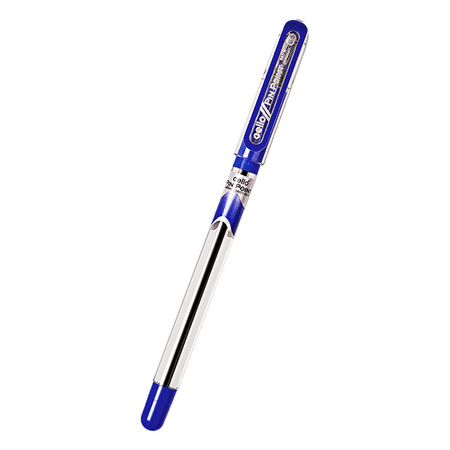 10 X Cello Pinpoint Stylo à Bille Écriture Fine Encre Bleue Pointe 0.5 ...