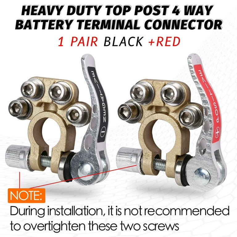 Top Post Battery Terminal Connectors