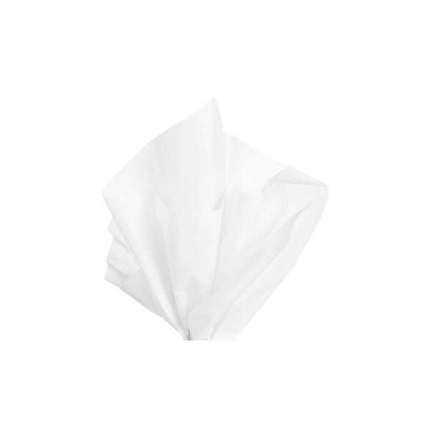 20 x 30 inch White Tissue Paper - 120 Sheets - Walmart.com