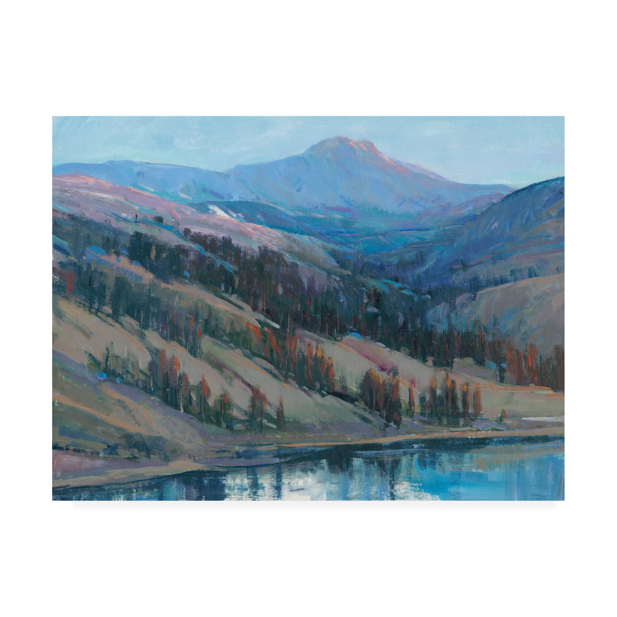 Trademark Fine Art 'Mountain Vista I' Canvas Art by Tim OToole ...