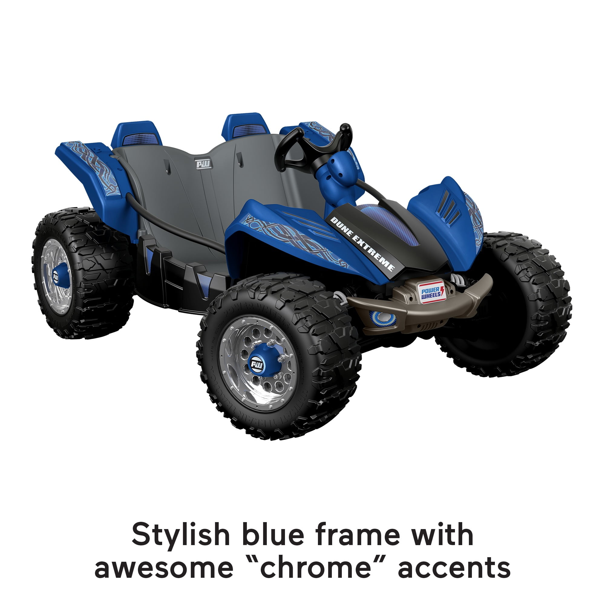 Buy Power Wheels Dune Racer Extreme Blue 12V Ride On Vehicle Online at ...