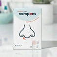 Nampons™ Nose Nasal Strips - 12 Pack with Hypoallergenic Clotting Agent ...