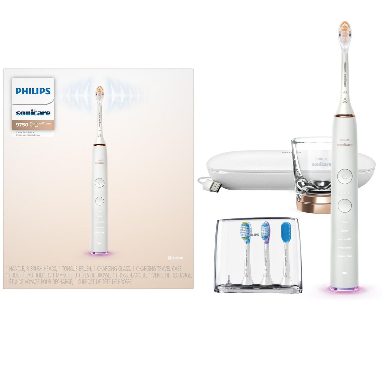 Click here for Philips Sonicare Diamondclean Smart 9750 Rose Gold... prices