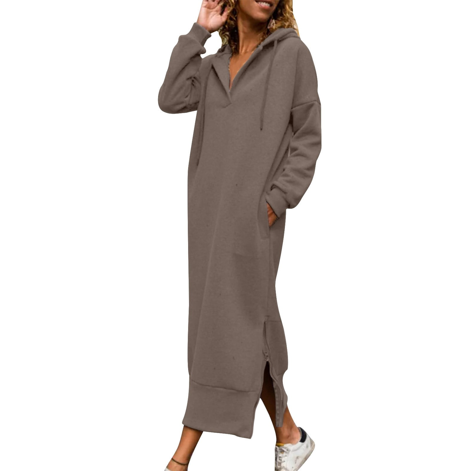 Click here for Oksale Womens Sweatshirt Dress 2025 Fall Winter Lo... prices