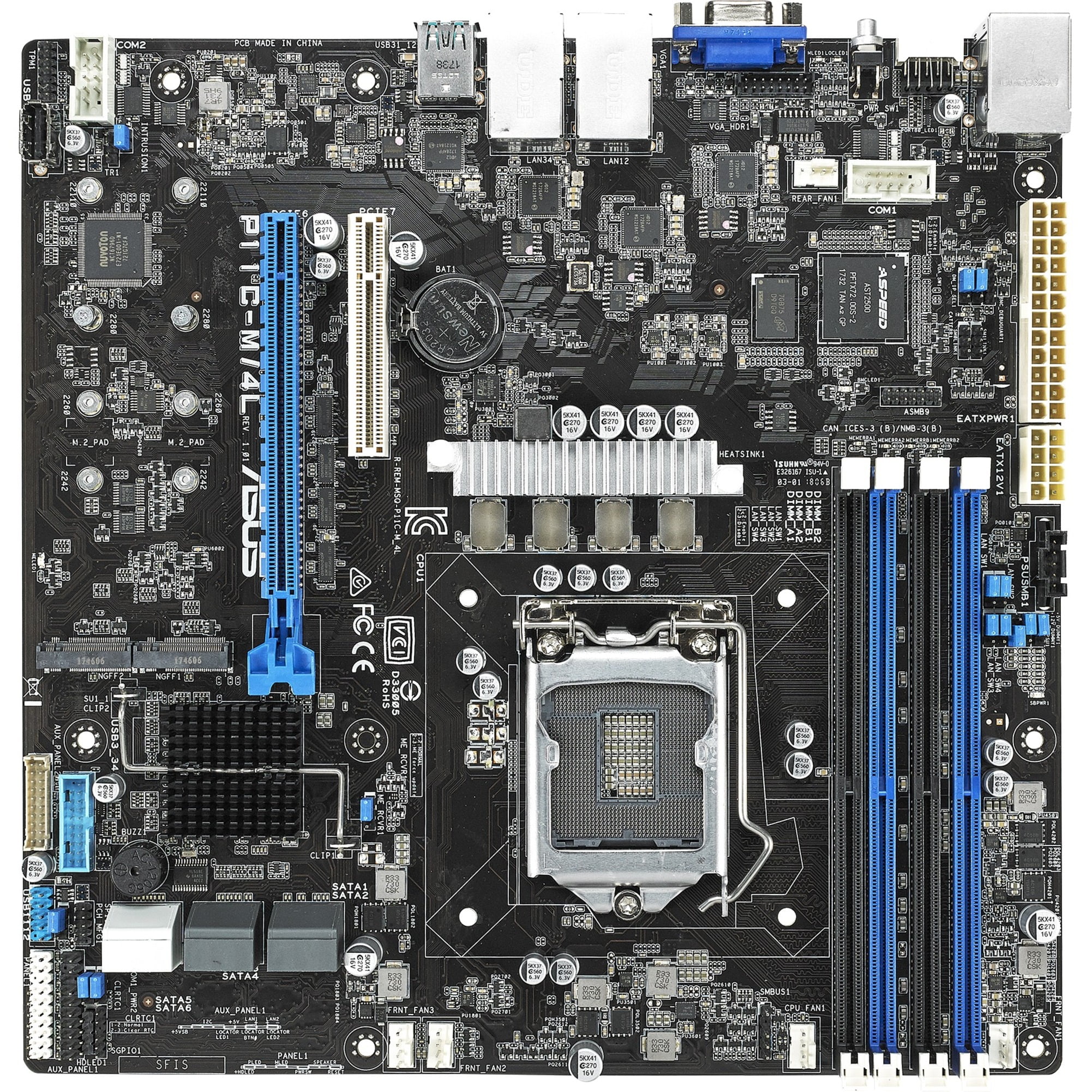 Intel Xeon E micro-ATX server motherboard with rack-optimized design ... Intel Xeon E micro-ATX server motherboard with rack-optimized design ...