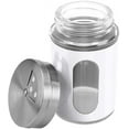2pcs Salt and Pepper Shakers,Stainless Steel Shaker for Salt Powder ...