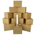 UBmove™ Moving Boxes 1 Room Bigger Moving Kit 14 Boxes Plus Supplies ...