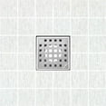 SereneDrains 304 Stainless Steel 4 Inch Brushed Nickel Square Shower ...