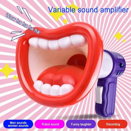 Novelty Horn Toy Voice Changer Speaker Halloween Voice Changing ...