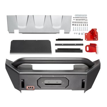 Smittybilt XRC Gen2 Front Bumper with Winch Plate (Black) - 76807 ...
