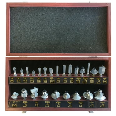 24 Piece Router Bit Set - Walmart.com