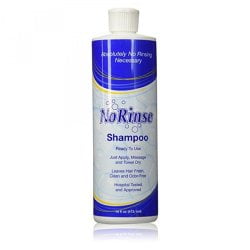 No Rinse Rinse-Free Shampoo 16 oz. Squeeze Bottle Unscented ...