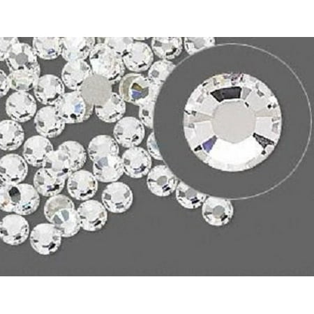 HOTFIX Crystal Clear Rhinestones Flatback 36 SWAROVSKI #2078 6.4mm 30ss ...