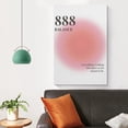 Angel Number Poster 888 Aura Set (2) Art Poster Canvas Painting Decor ...