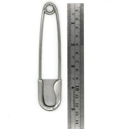 CCOCC 10 Pieces Large Safety Pins, Extra Thick Safety Pins for Clothes ...