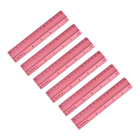6pcs Aluminium Rulers, 6 Inch Architectural Scale Ruler, Professional ...