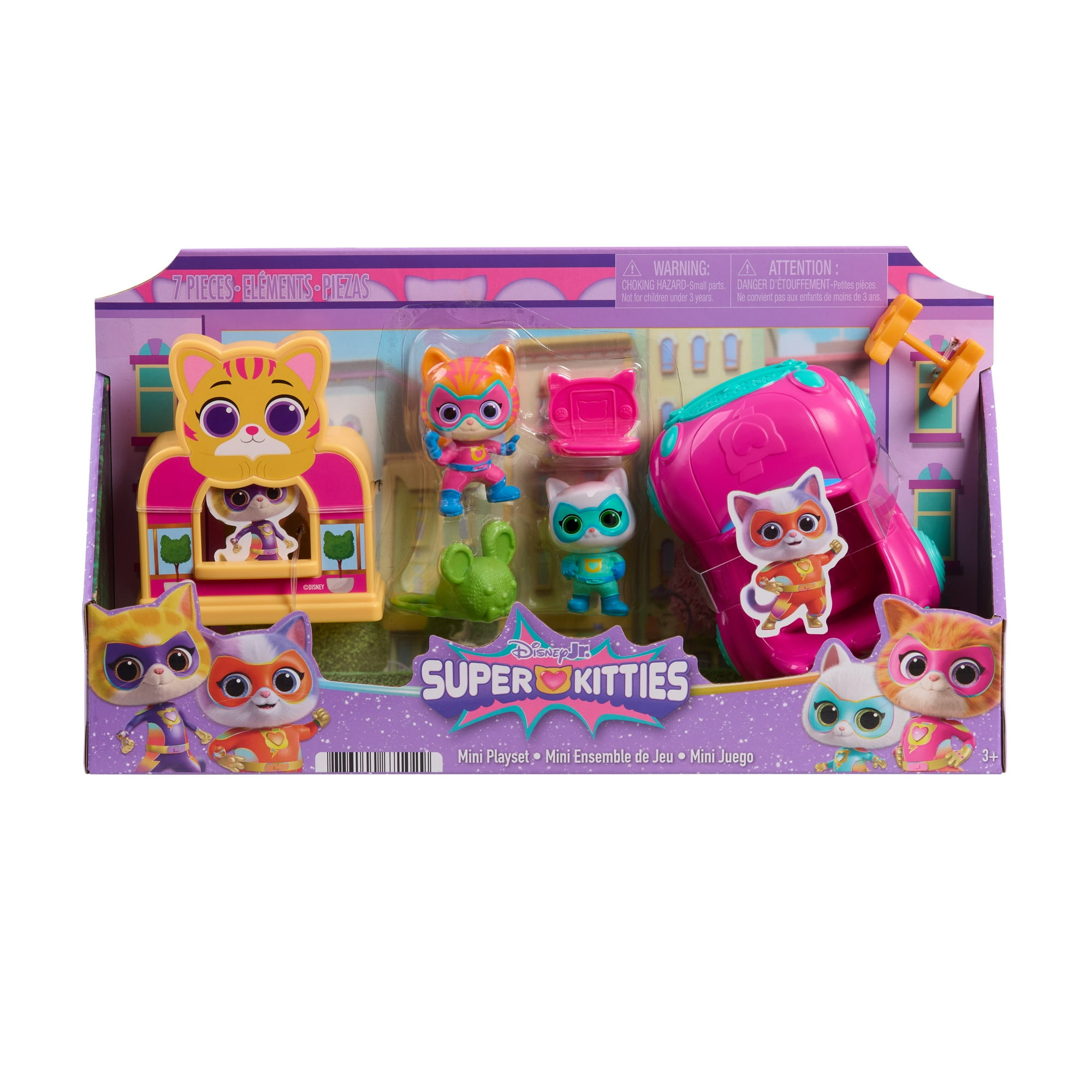 Click here for Just Play Disney Jr. Superkitties Mini Playset prices