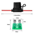 Tools Fuse Holder Car In-Line Hold Current 20A Mini Power Supply Socket ...