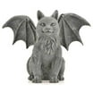 Ebros Gothic Winged Cat Gargoyle Shelf Sitter 4" Wide PC Monitor Topper ...