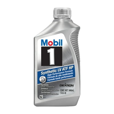 Mobil 1 Dexron-VI Auto Trans Fluid for Vehicles, 1 Quart, 6-Pack ...