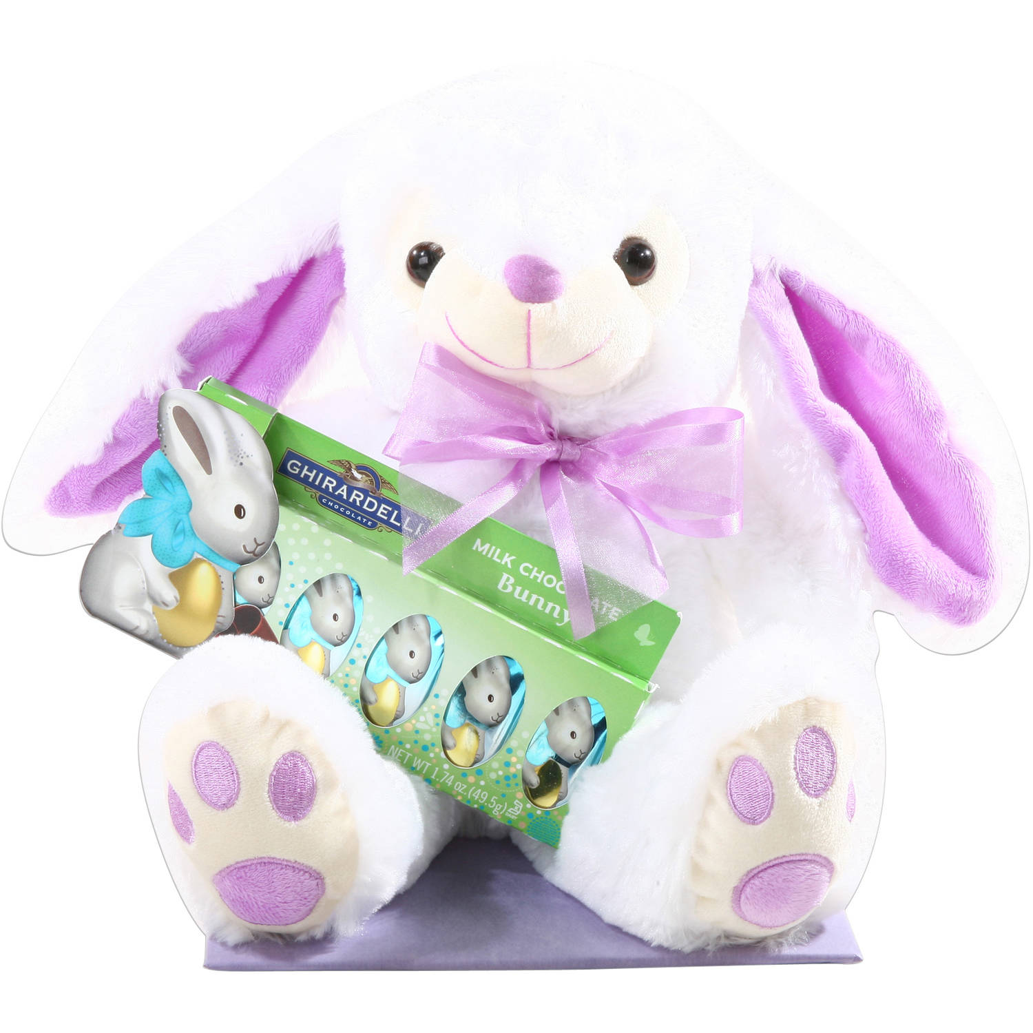 Alder Creek Gift Baskets Ghirardelli Easter Bunny Gift Set, 2 pc ...