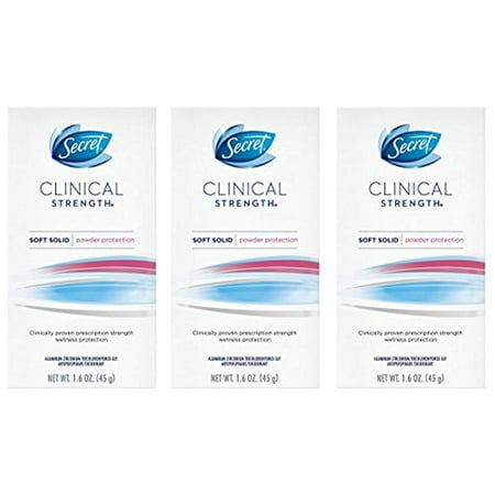 Secret Clinical Strength Antiperspirant and Deodorant Soft Solid ...