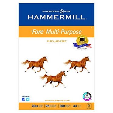 HP Premium 32 lb Printer Paper | 8.5 x 11 | 1 Ream - 500 Sheets | 100 ...