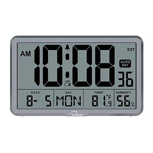 Click here for Wallarge Digital Wall Clock autoset Desk Alarm Clo... prices