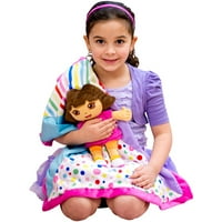 Brandclub - Nickelodeon Dora the Explorer Cuddle and Go Blanket