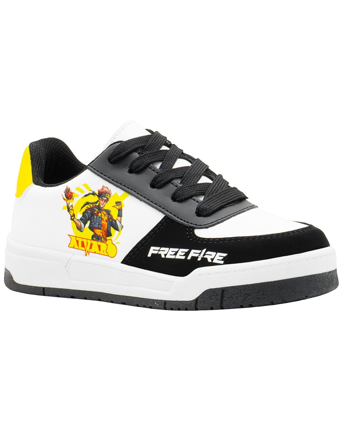 Tenis Para Niño Gamer Free Fire Garena Temporada Color Negro negro 20 ...
