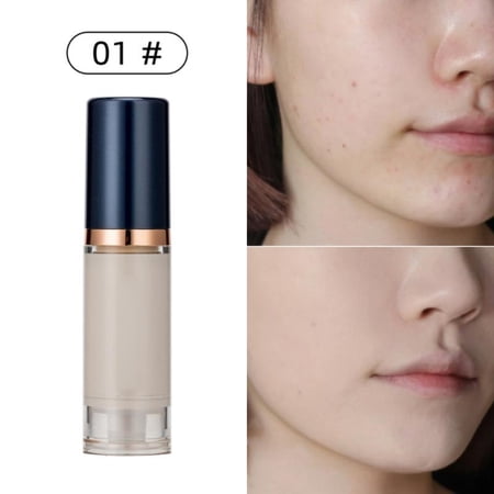 6ML 6 Colors Full Coverage Foundation Liquid Long-lasting Whitening ...