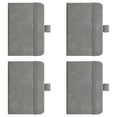 4Pcs Hardcover Mini Notebook Bulk, Pocket Notebook Small Journal with ...