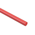 Uxcell Round Rod 5/16" Dia 20" Length Red Polyoxymethylene Rods ...